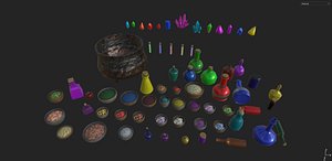 Alchemy Equipment 3D Models for Download | TurboSquid