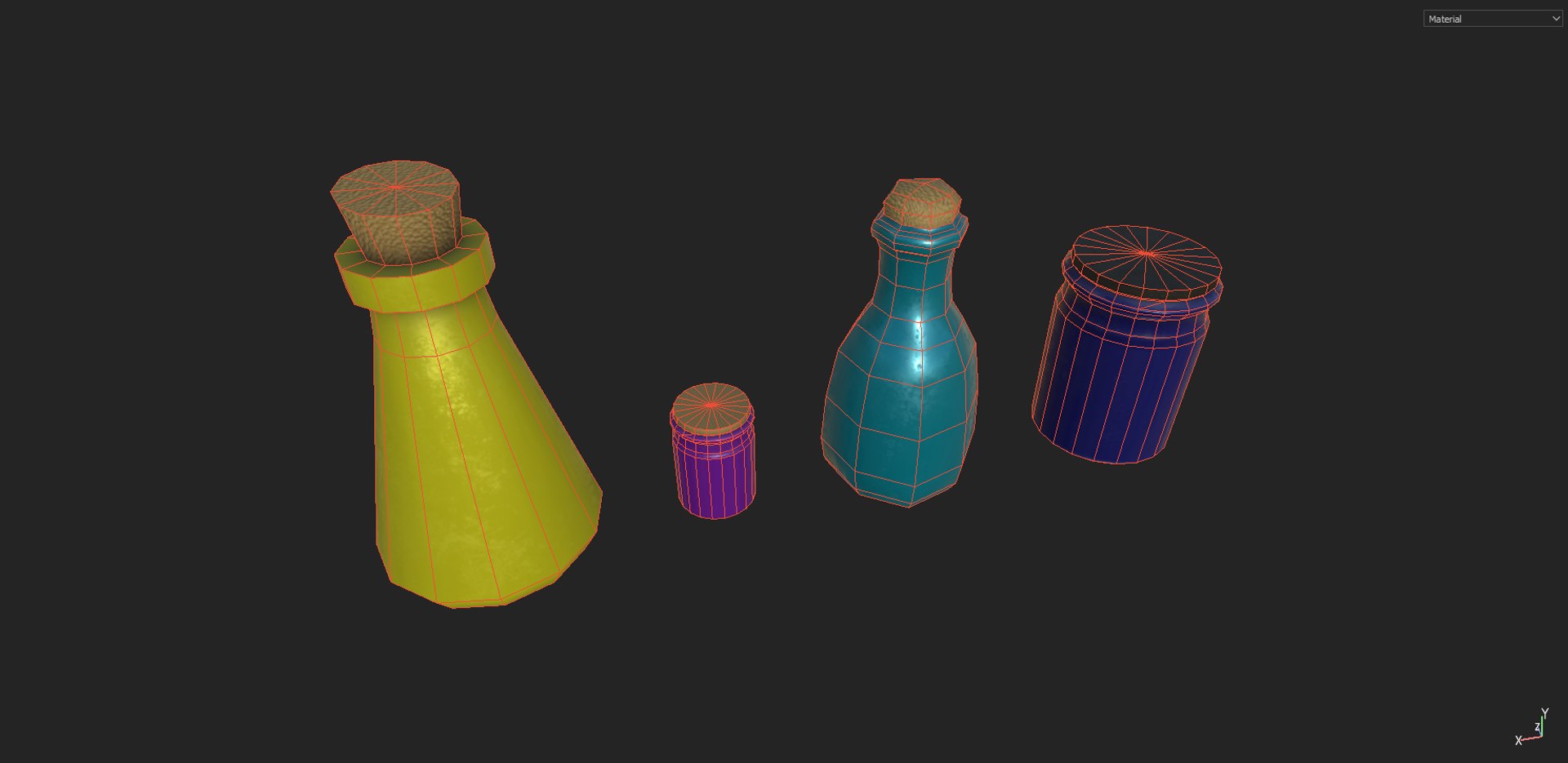 Alchemy Props Pack 3D Model - TurboSquid 2099226