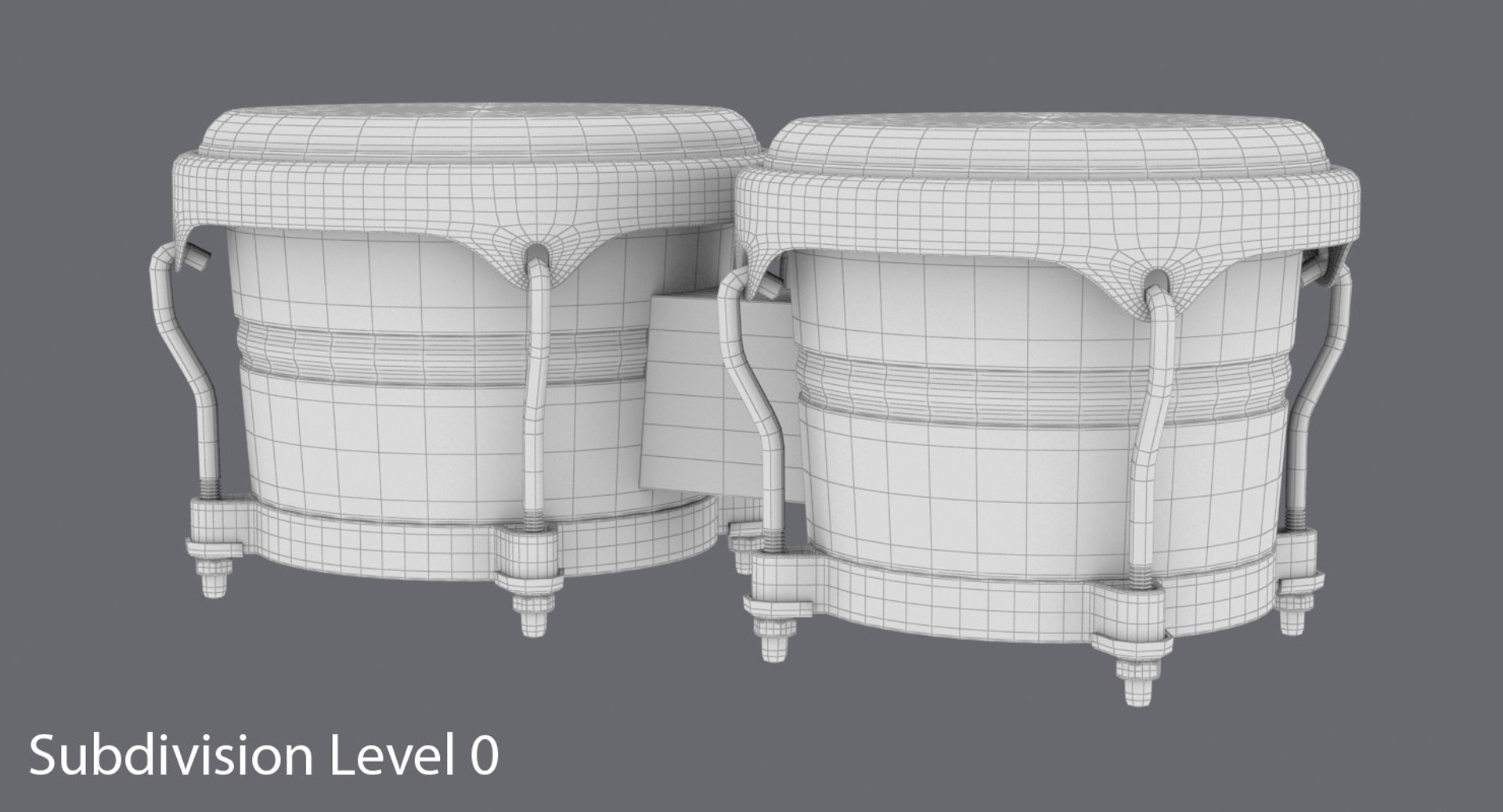 3d Bongo Model