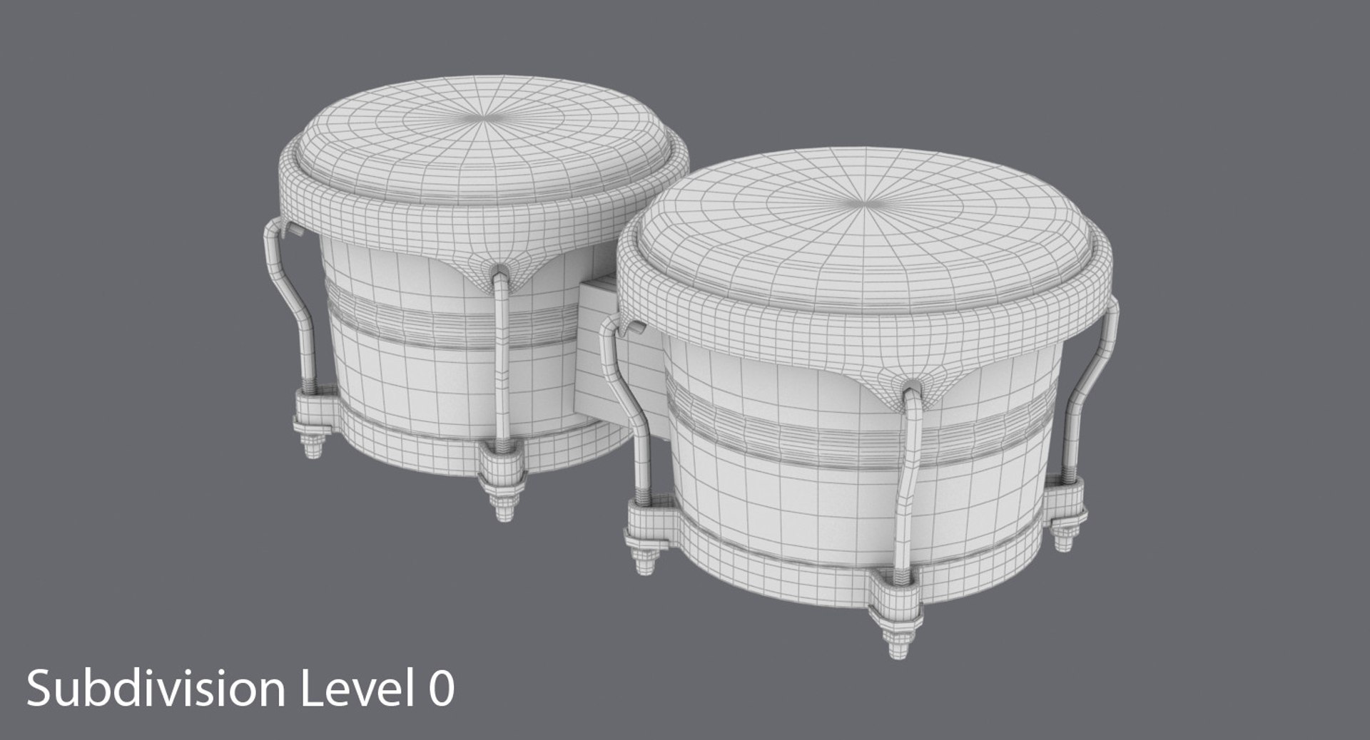 3d Bongo Model