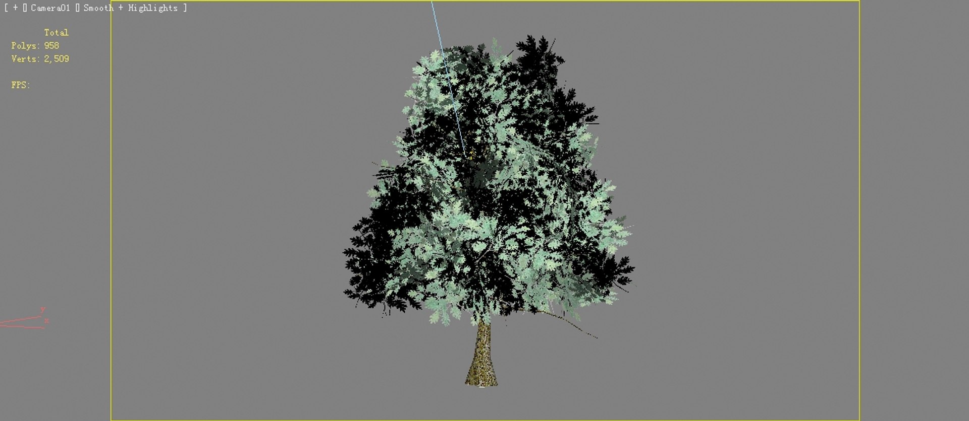 Trees Realistic Polys 3D Model - TurboSquid 1619316