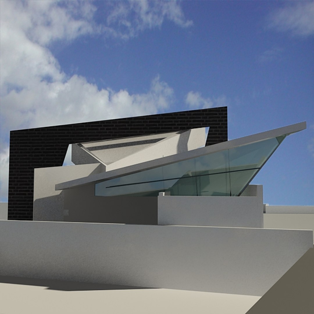 Modern House 3ds