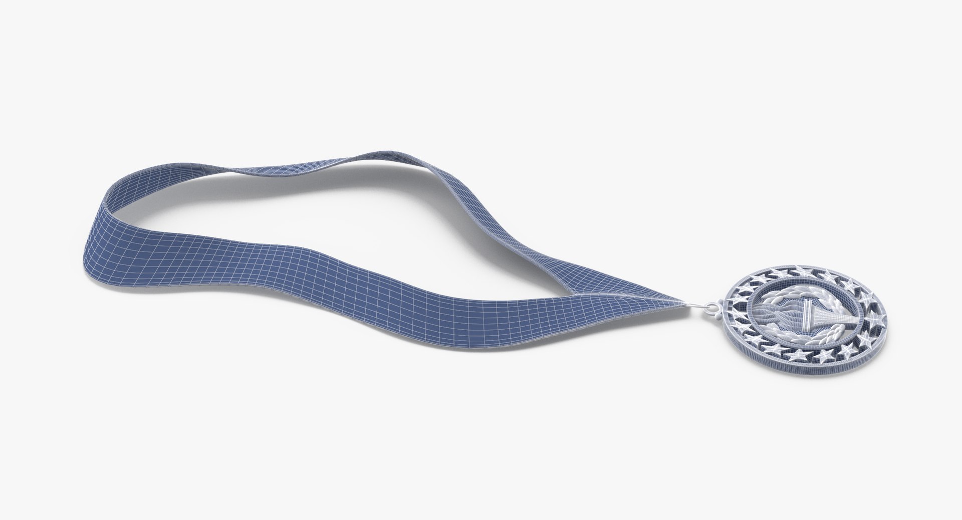 3D Olympic Style Medal Gold - TurboSquid 1198839