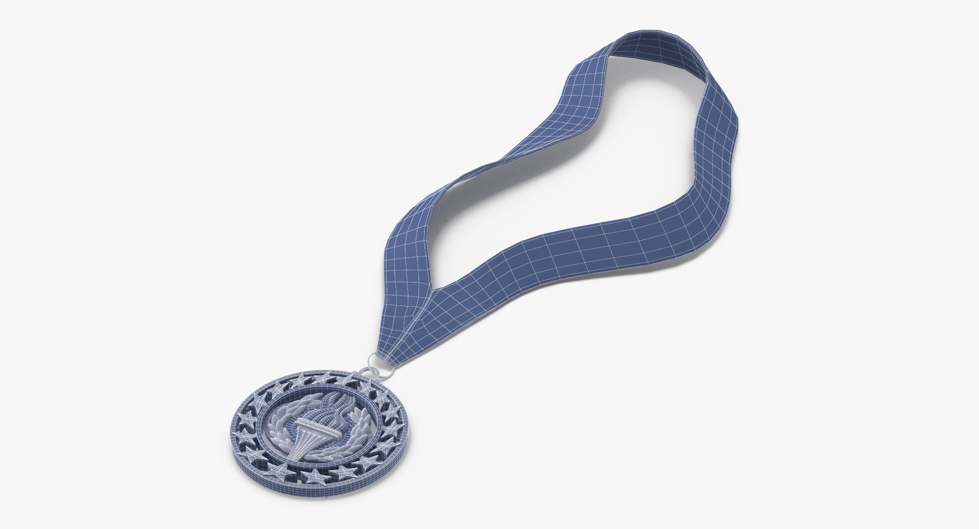 3D Olympic Style Medal Gold - TurboSquid 1198839