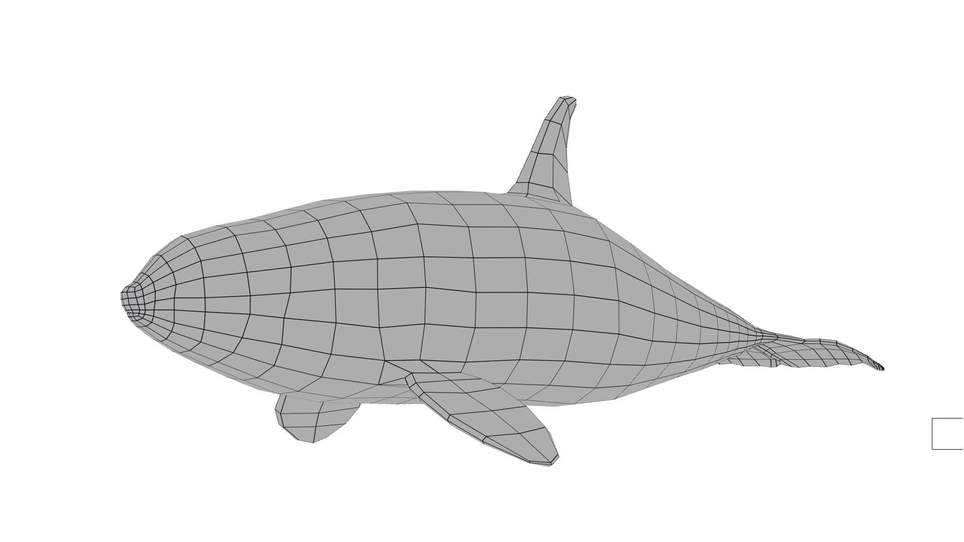 Low Poly Orca 3D Model - TurboSquid 2093627