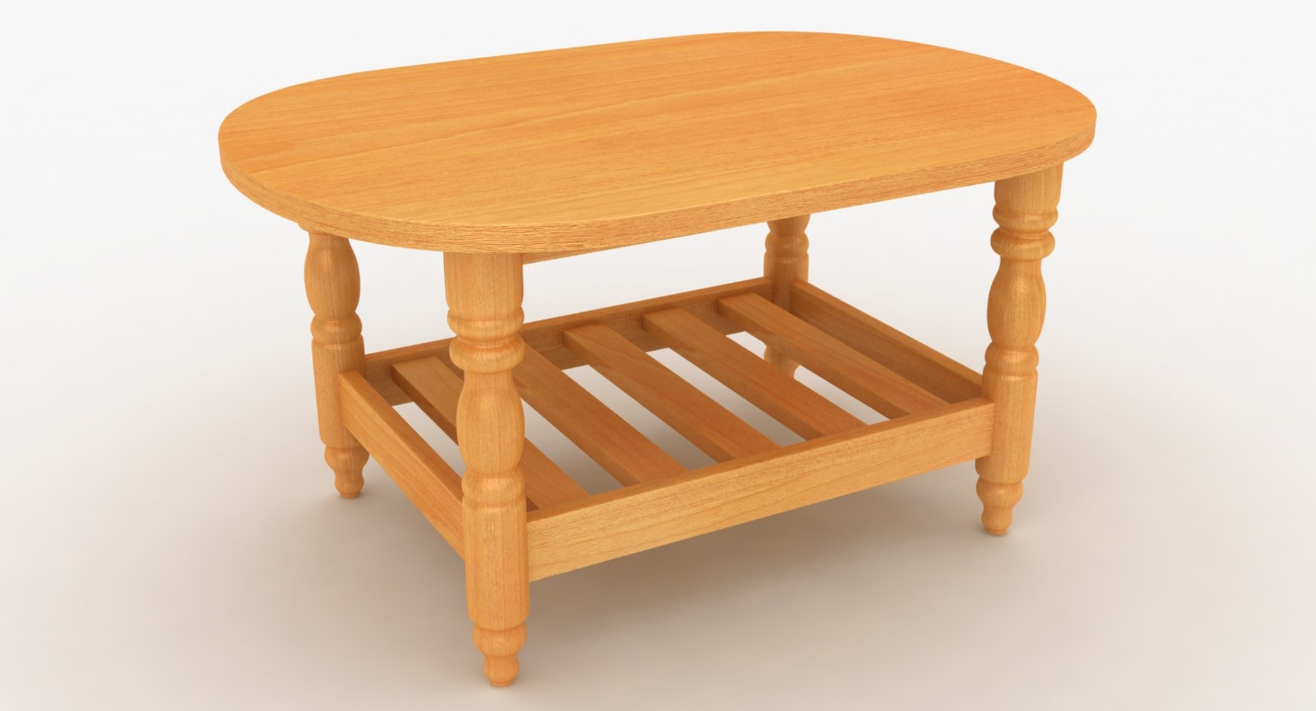 3D Model Wooden Teapoy Table 01 - TurboSquid 1331638