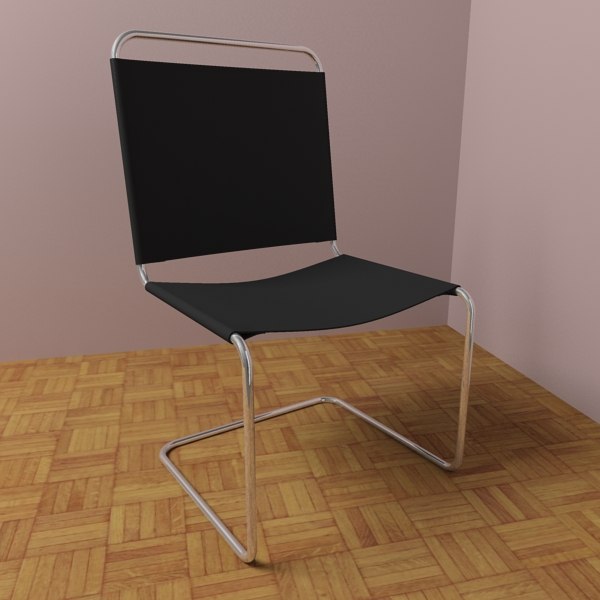 max modern leather chair