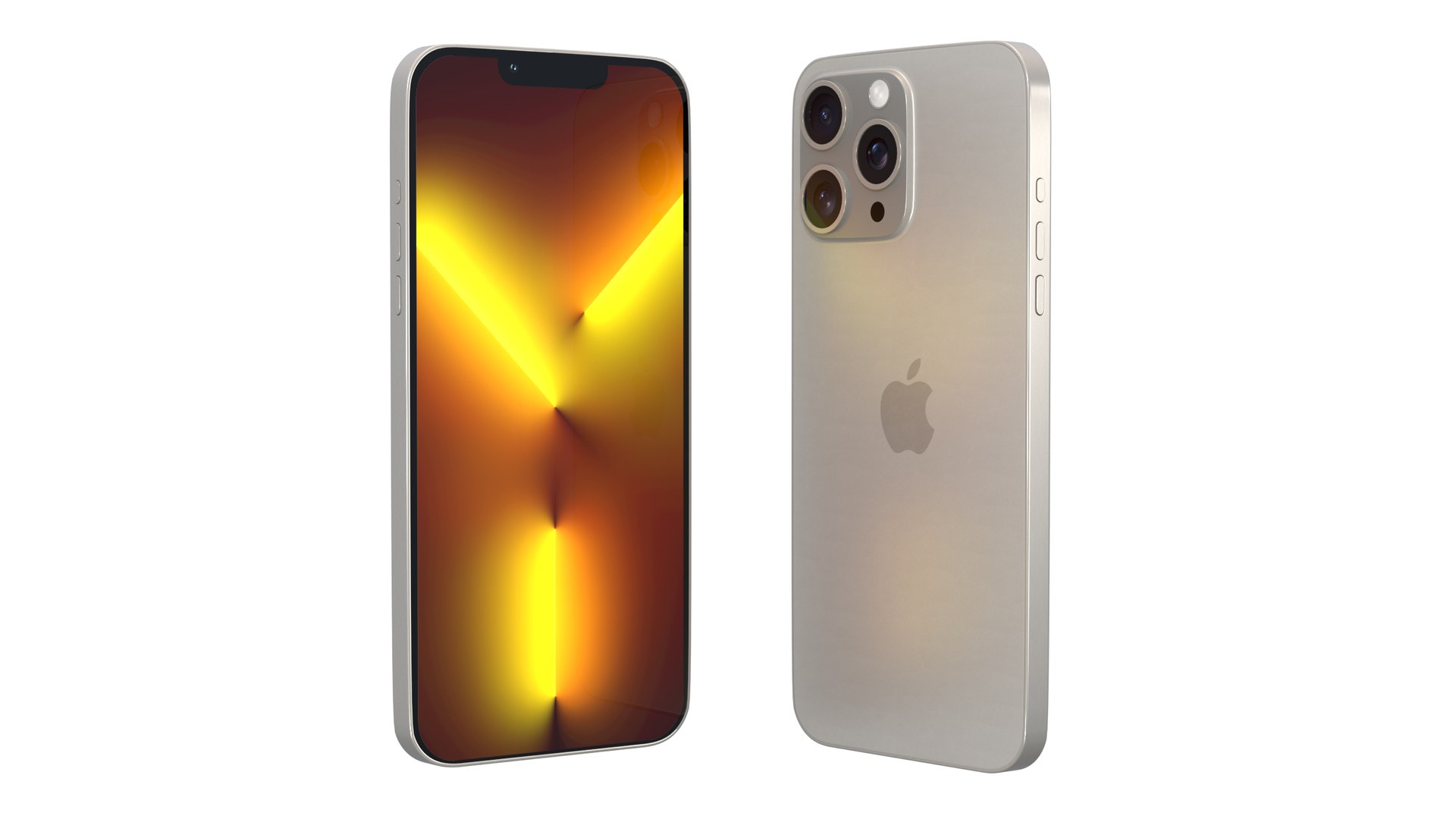 3D IPhone 13 Pro Max Starlight - TurboSquid 2206472