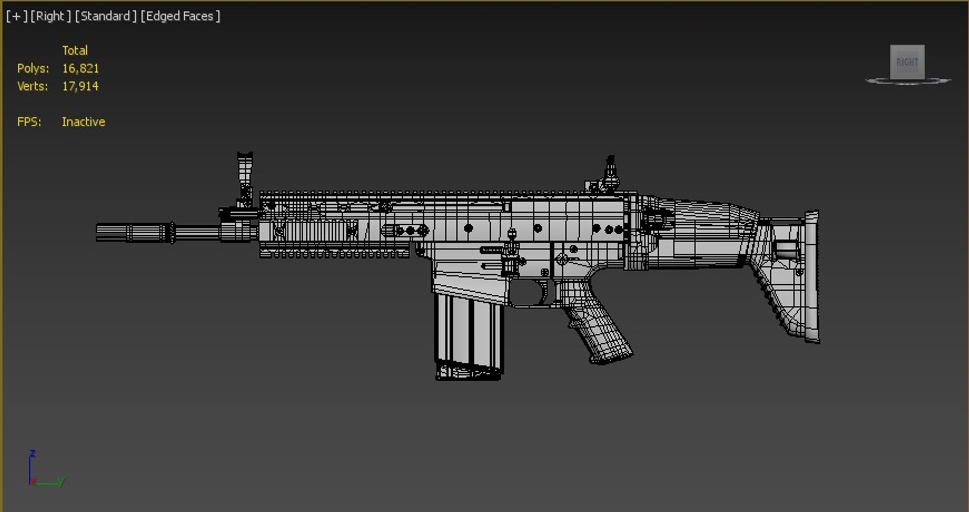 SCAR-H 3D Model - TurboSquid 2029731