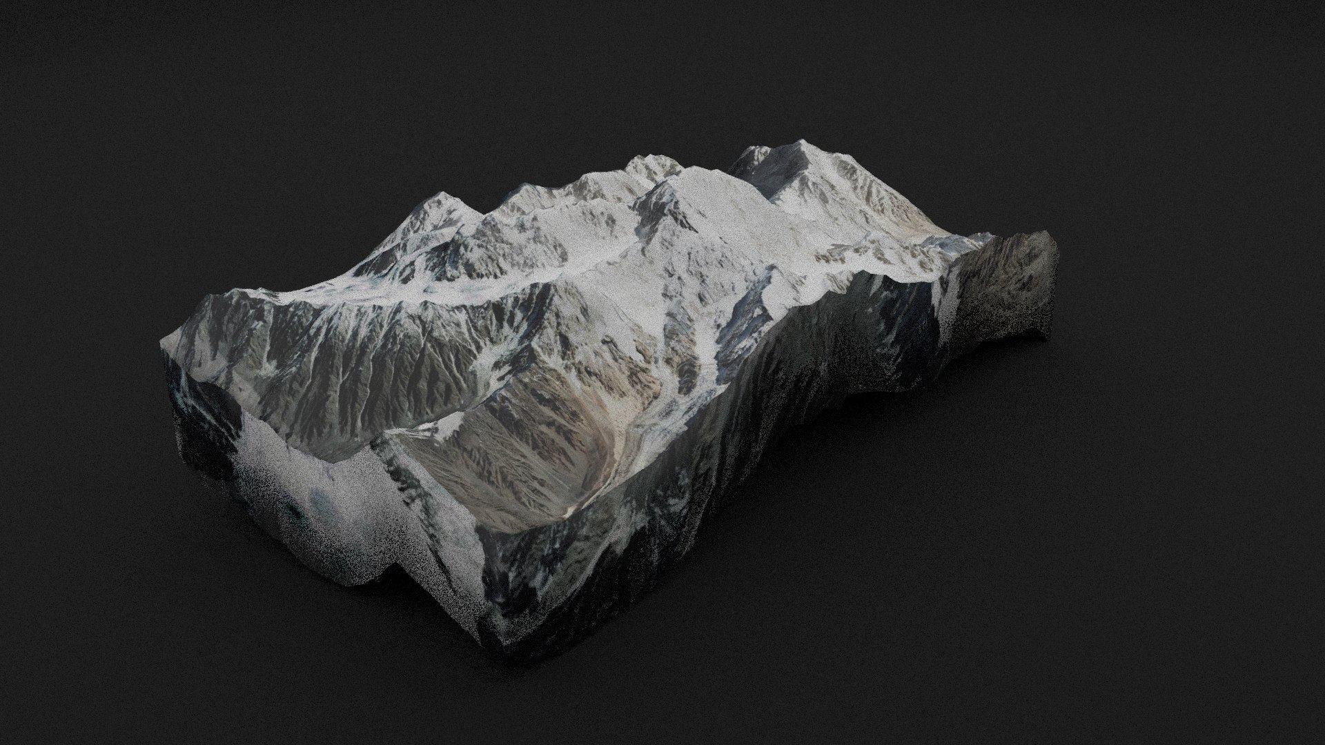 3D Tirich Mir Model - TurboSquid 2076963