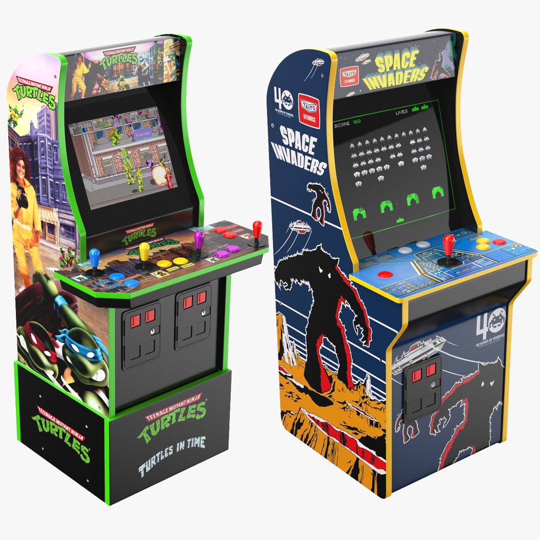 3D Two Arcade Games - TurboSquid 1974624