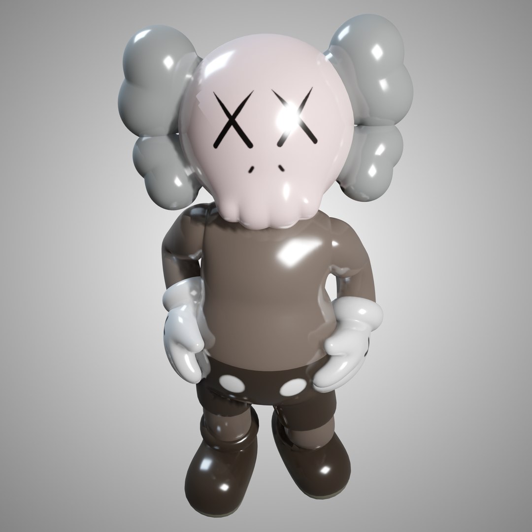 Companion Mono Kaws 3D Model - TurboSquid 1446105