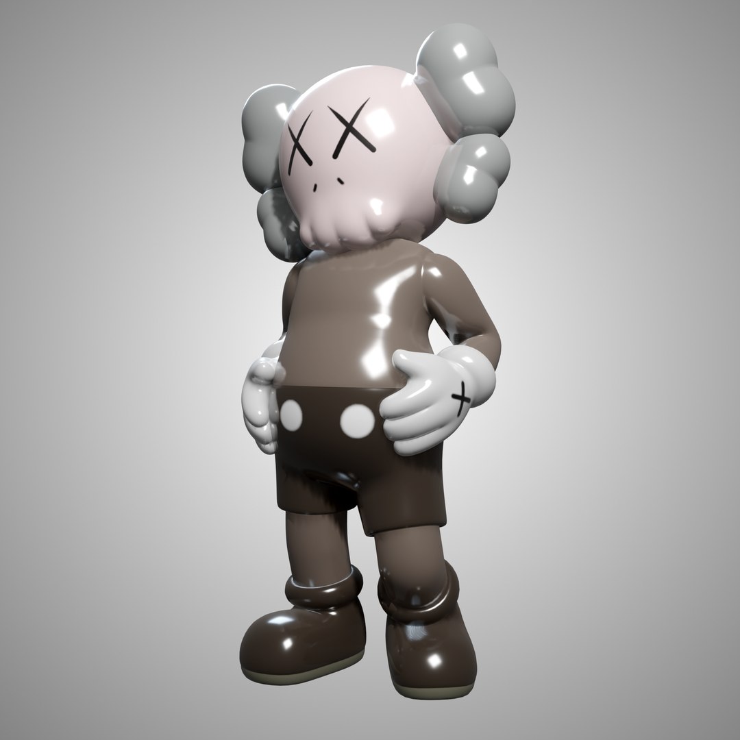 Companion Mono Kaws 3D Model - TurboSquid 1446105
