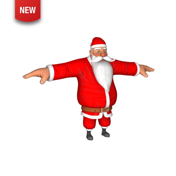 modelo 3d Papá Noel - TurboSquid 1028503