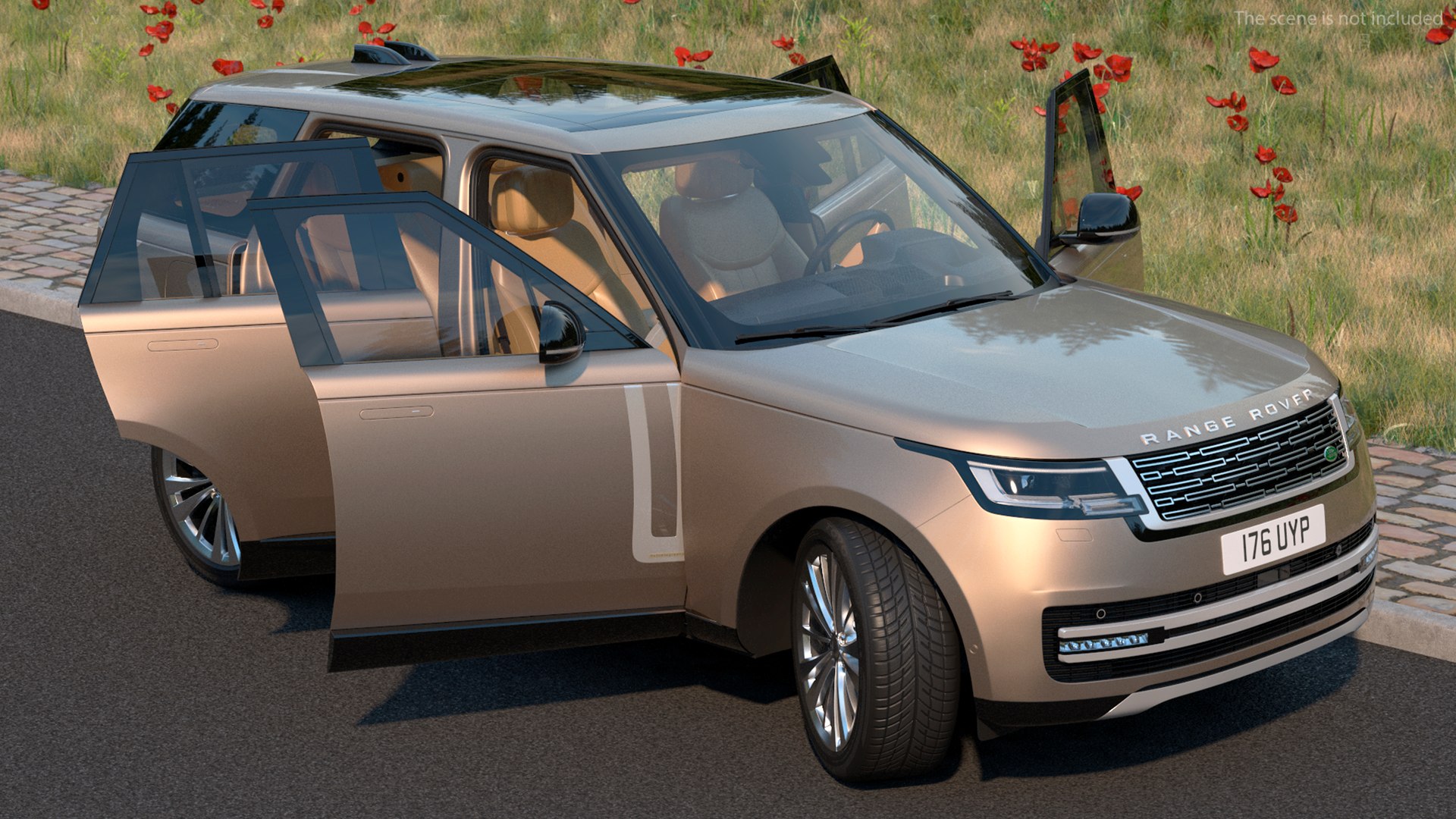 3D Rigged Range Rover Landrovers Collection model - TurboSquid 2123686