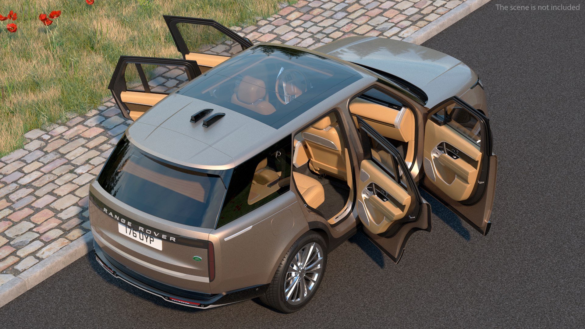 3D Rigged Range Rover Landrovers Collection model - TurboSquid 2123686