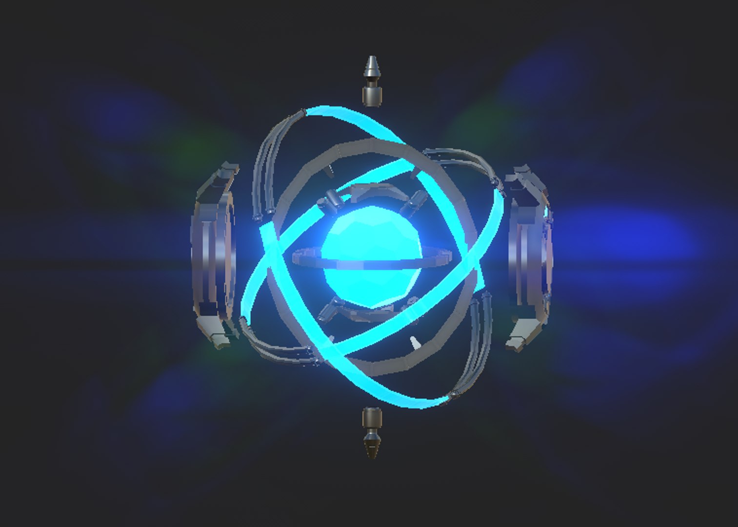 3D Power Sphere Gyroscope - TurboSquid 1325899