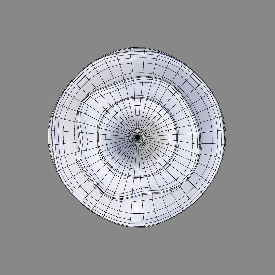 Ridged Pottery 3D Model - TurboSquid 1711311