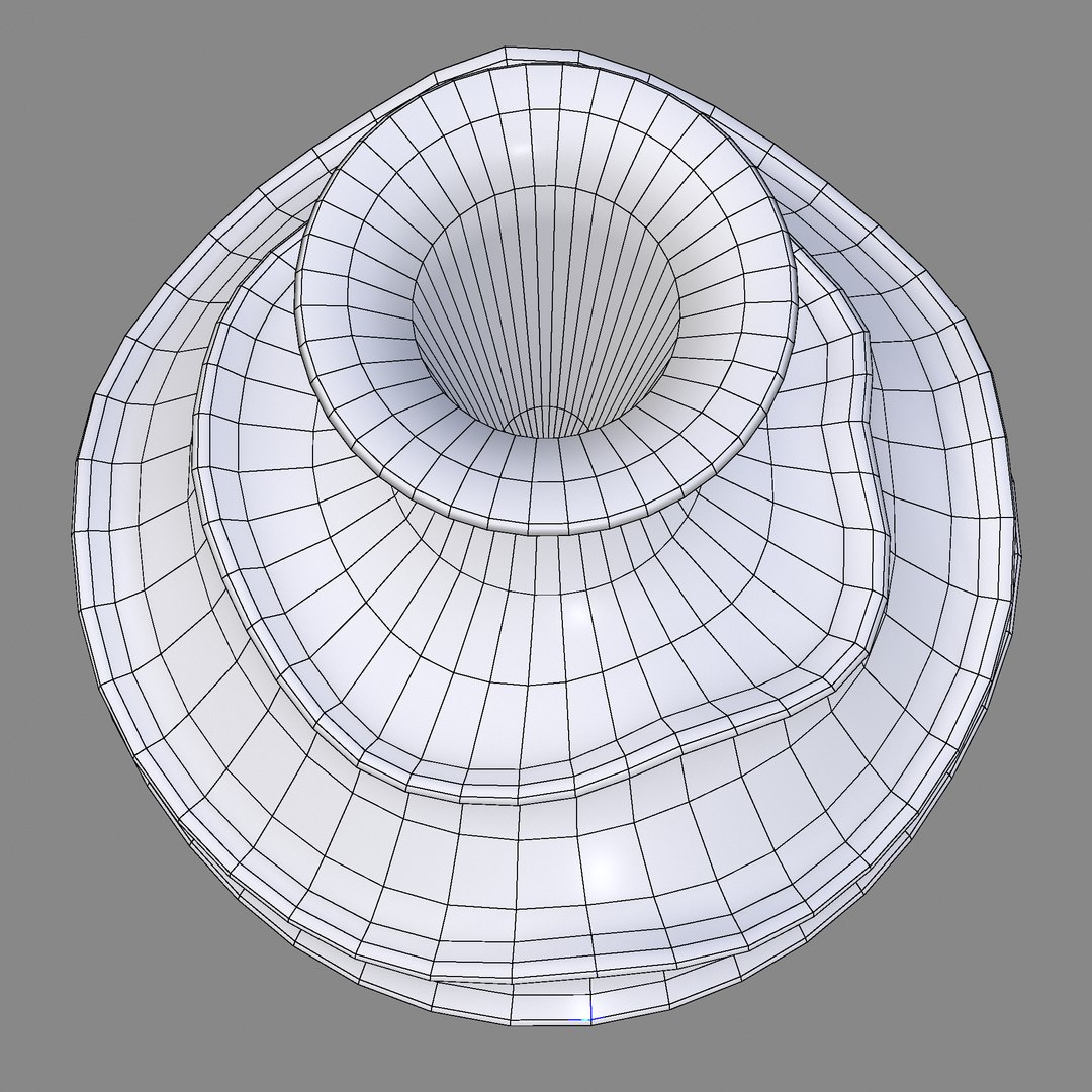 Ridged pottery 3D model - TurboSquid 1711311