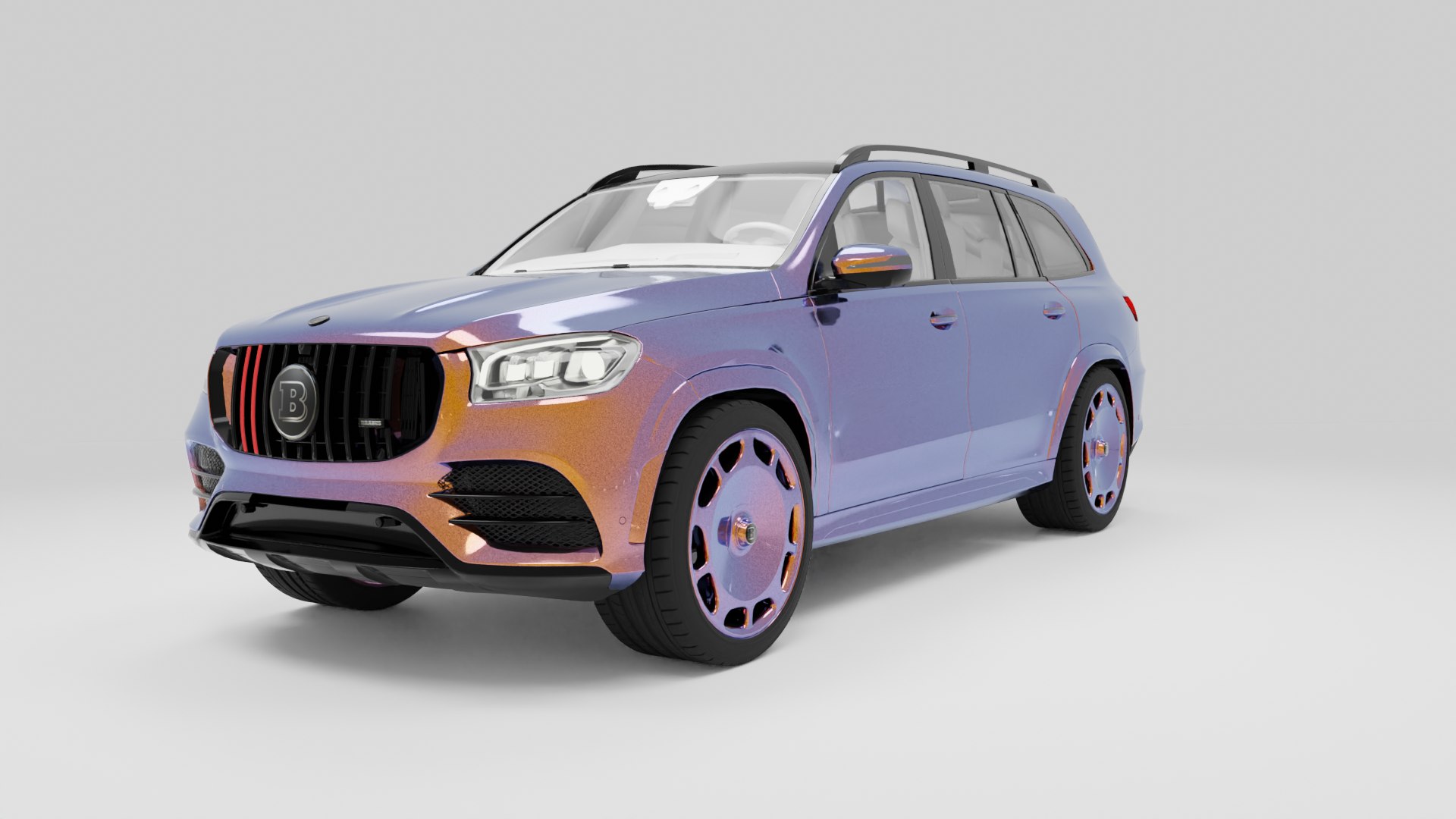 modelo 3d Barbus GLS63s - TurboSquid 2148037