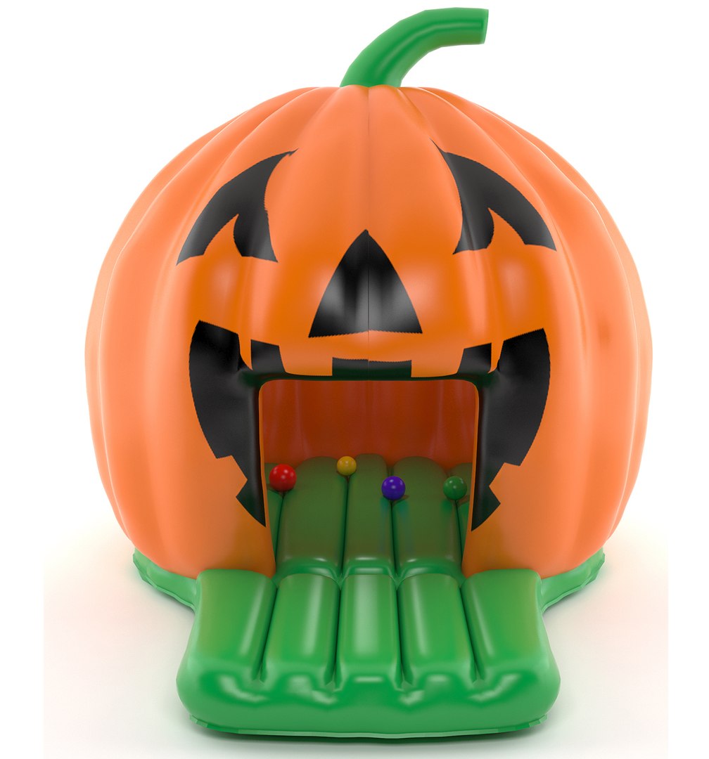 3d model inflatable pompoen