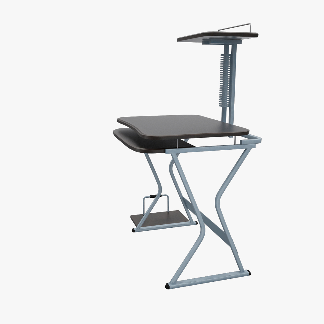 Free 3ds Model Computer Desk