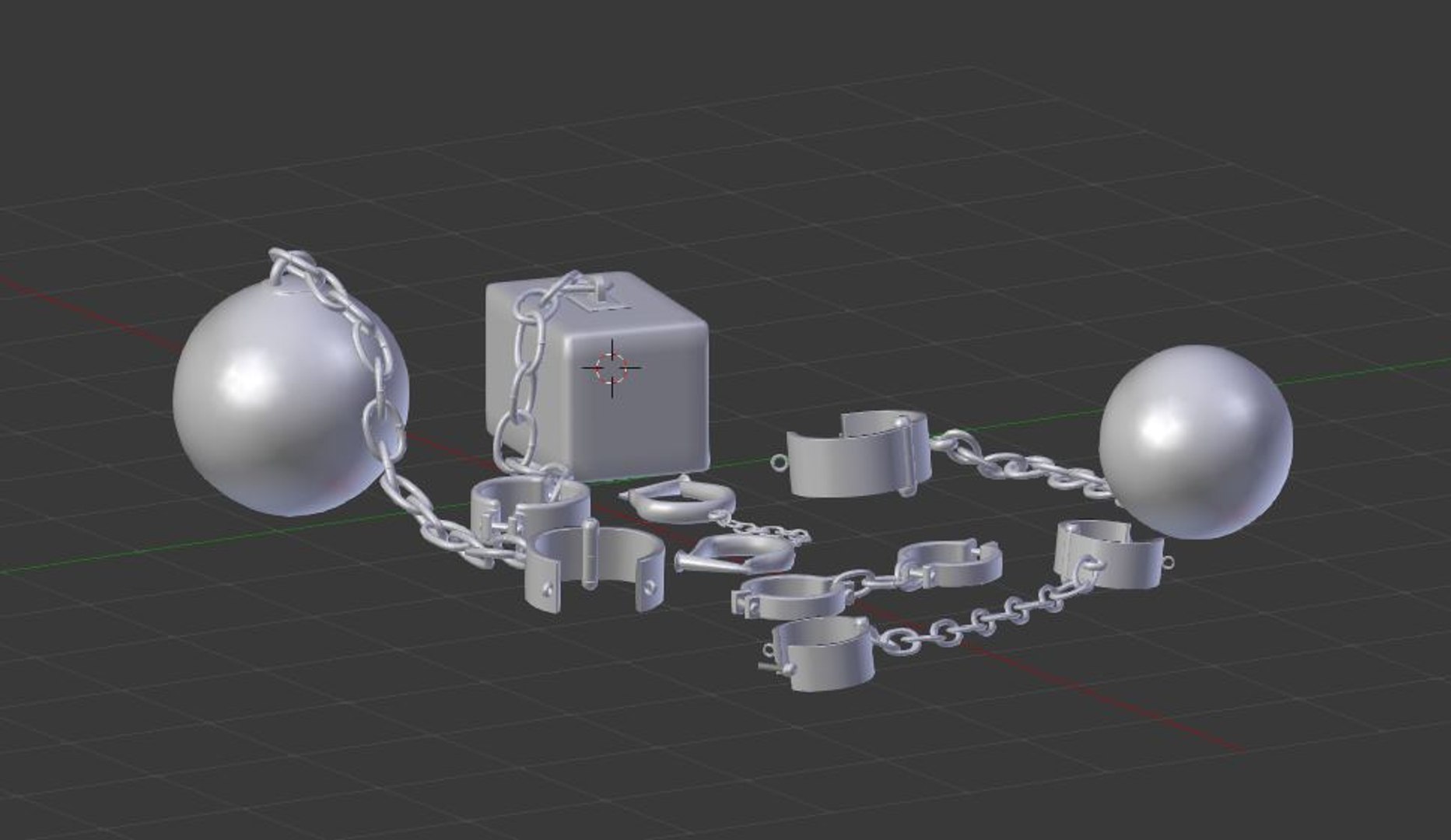 3D model medieval shackles - TurboSquid 1165830