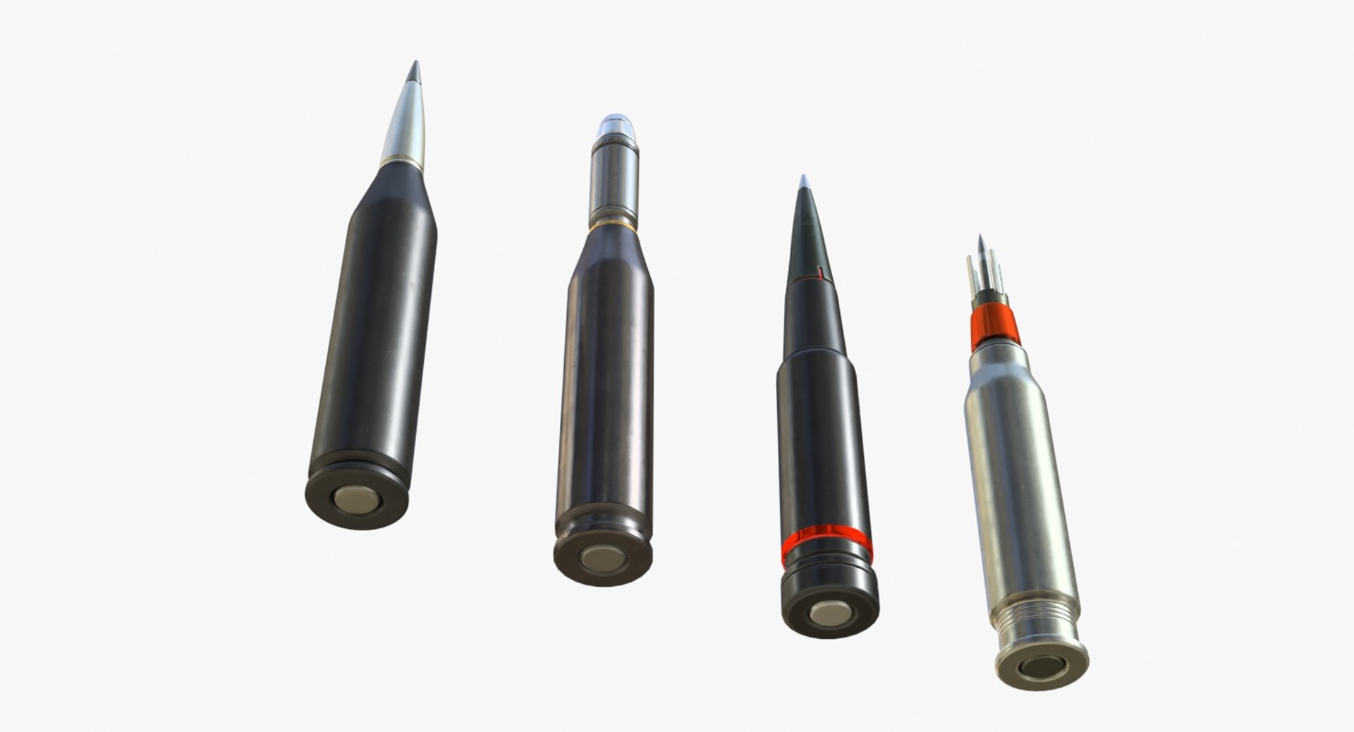 Cartridge Concept Set 01 3D Model - TurboSquid 1436242