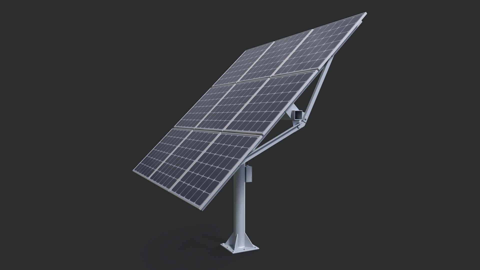 3D Solar Panel Model - TurboSquid 2157394