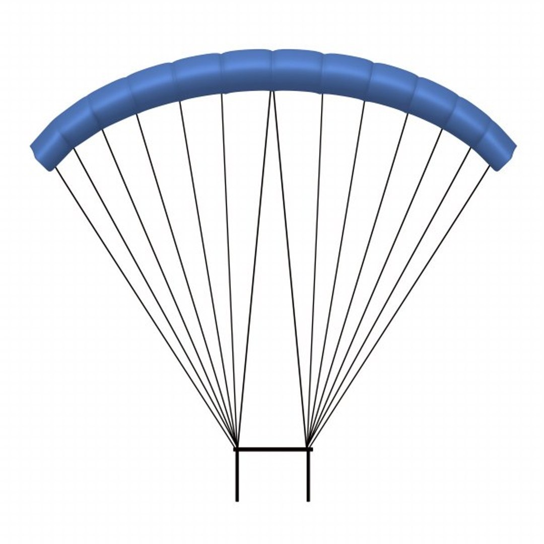 3d Model Of Parachutes