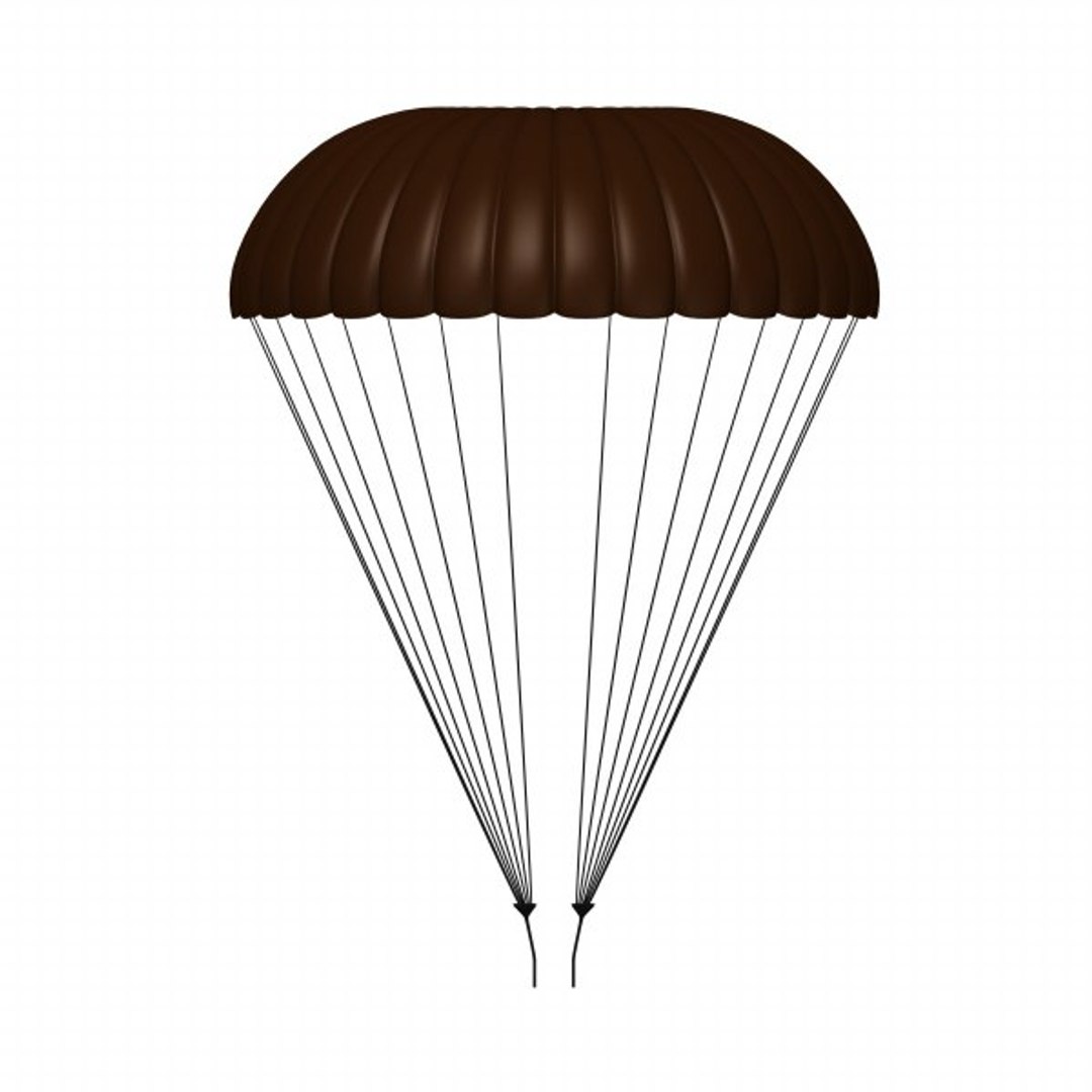 3d Model Of Parachutes