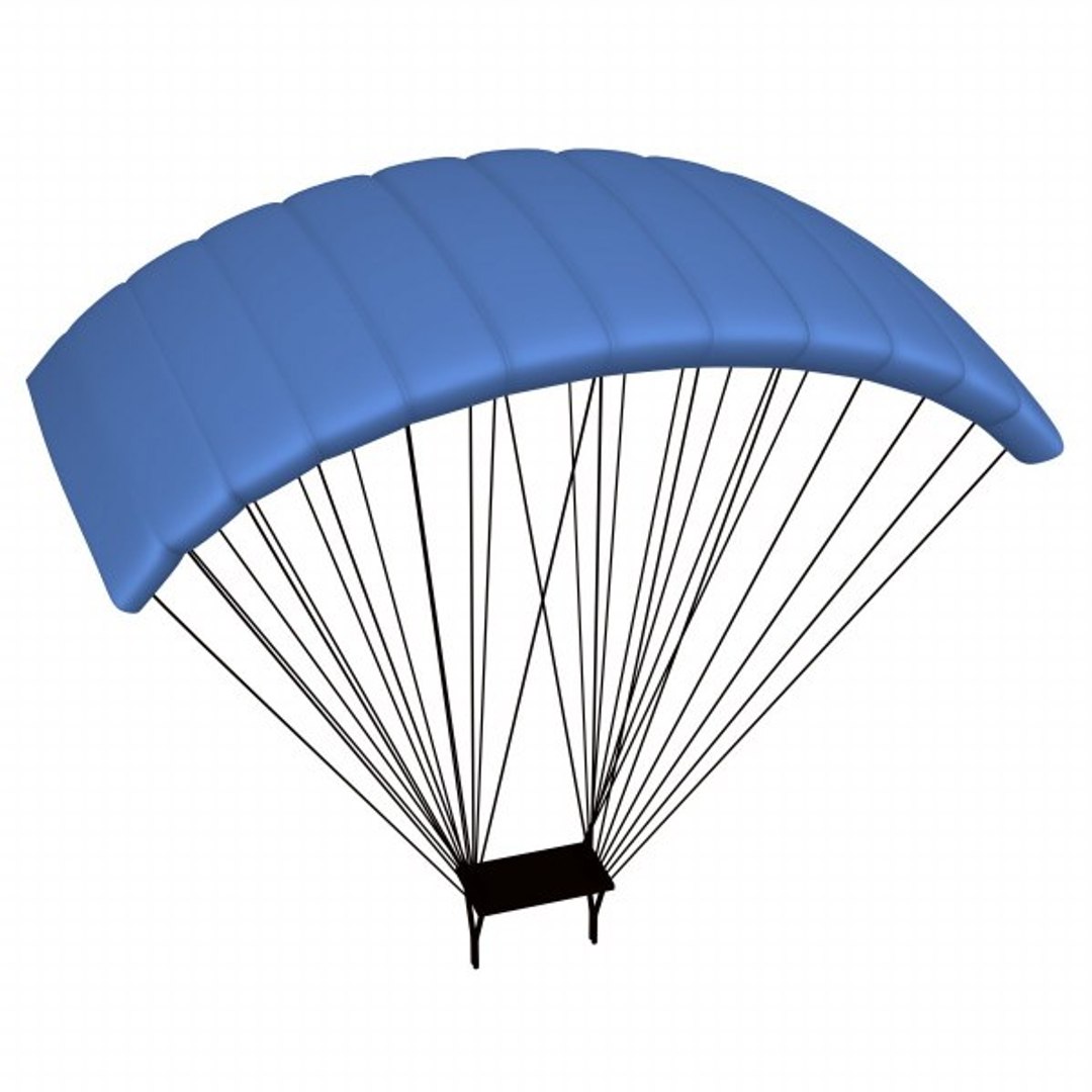 3d Model Of Parachutes
