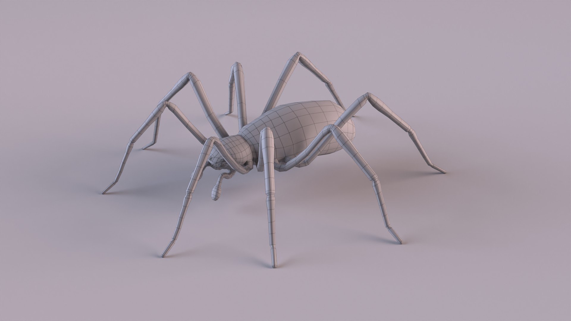Crab Spider 3D Model - TurboSquid 2230095