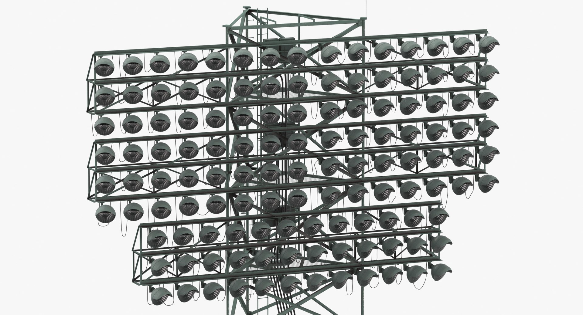 3D Stadium Lights Model - TurboSquid 1581638