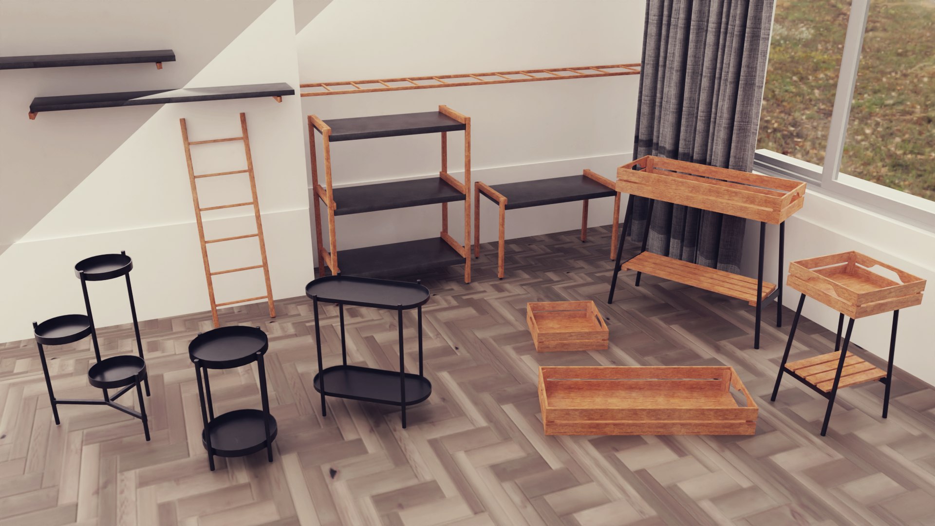 3D Model Stands Collection - TurboSquid 1909241