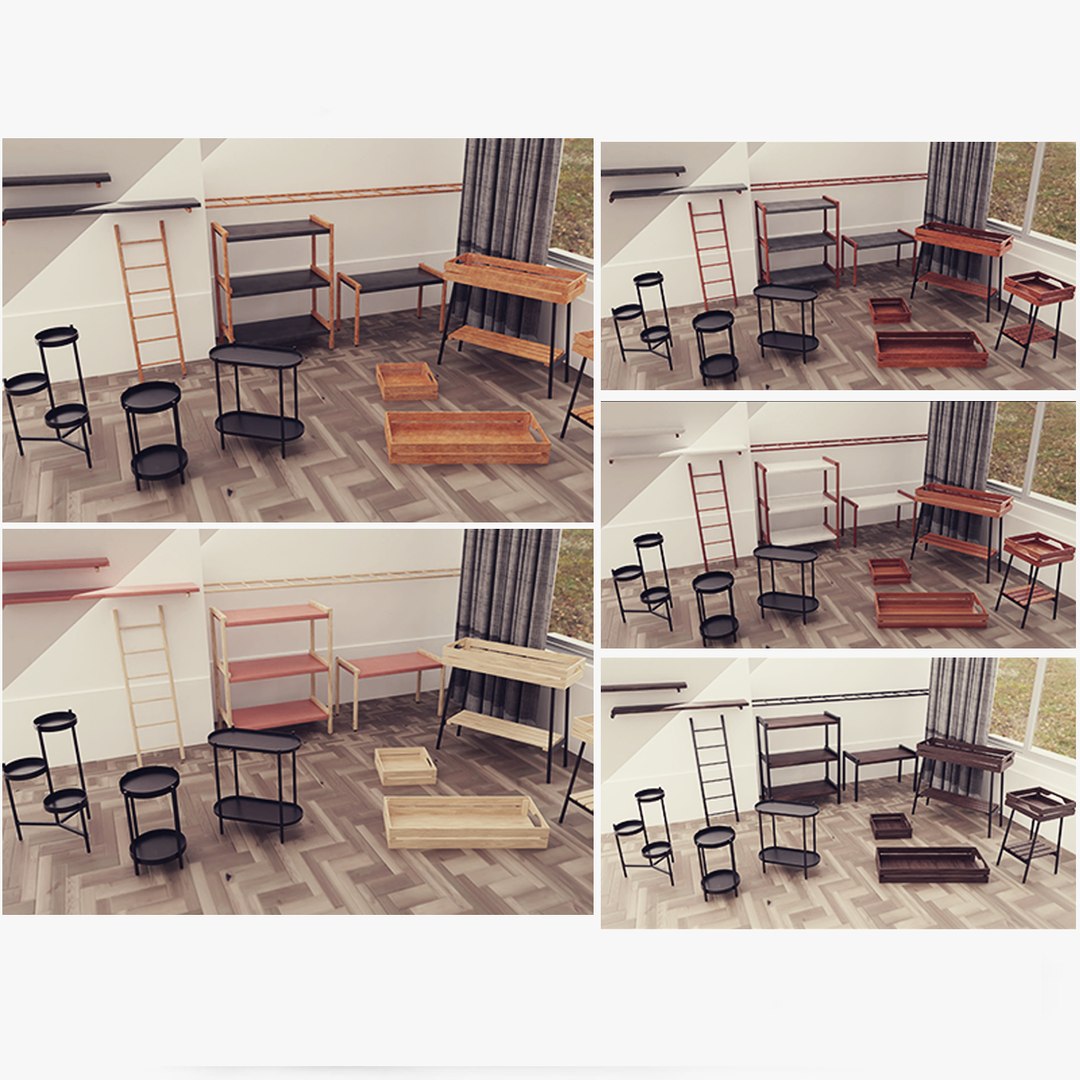 3D Model Stands Collection - TurboSquid 1909241