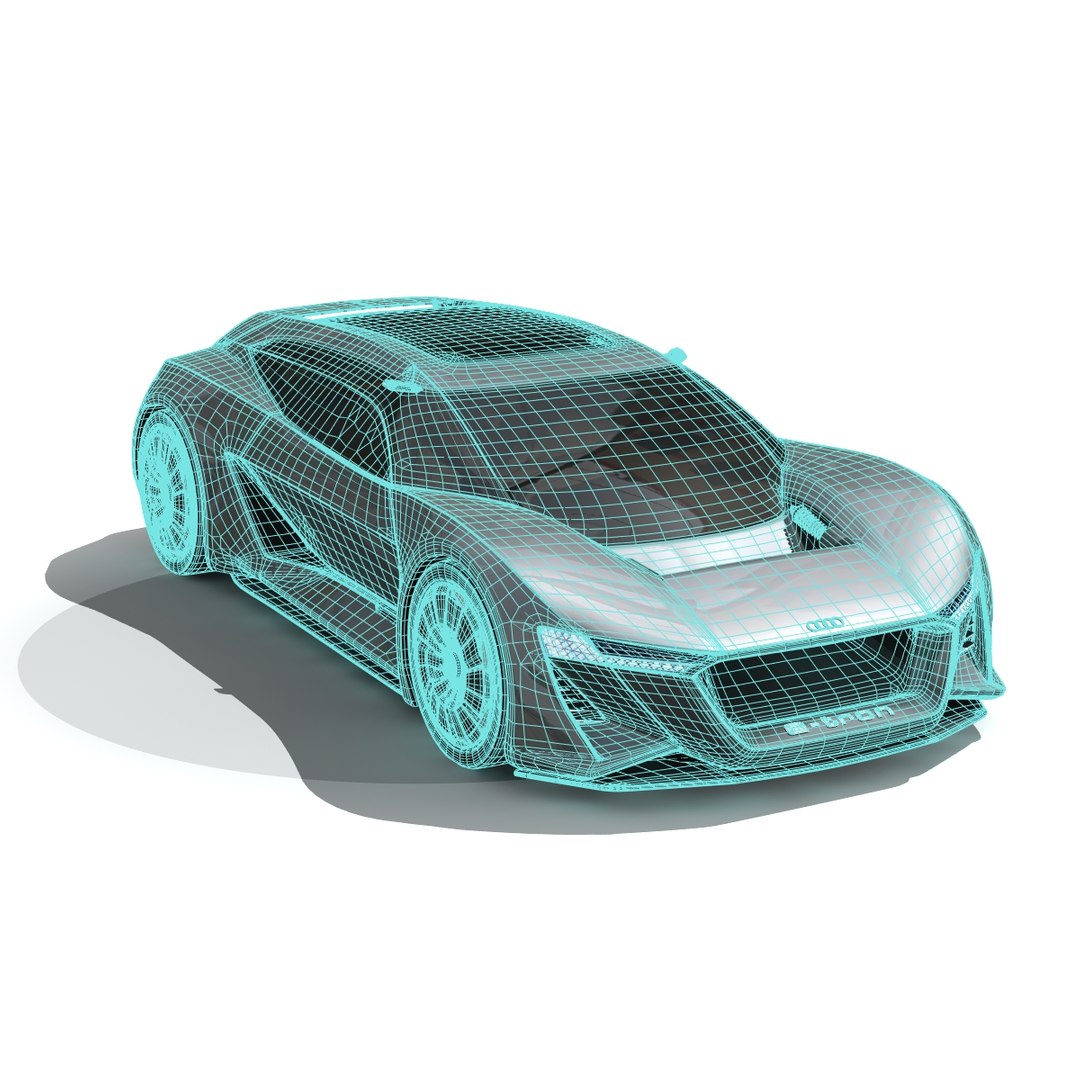 E-tron 2018 3D - TurboSquid 1327470