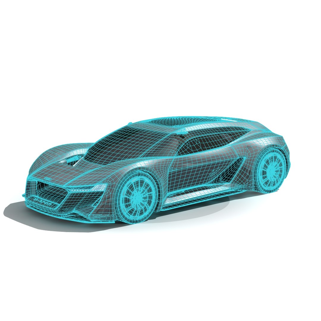 E-tron 2018 3D - TurboSquid 1327470