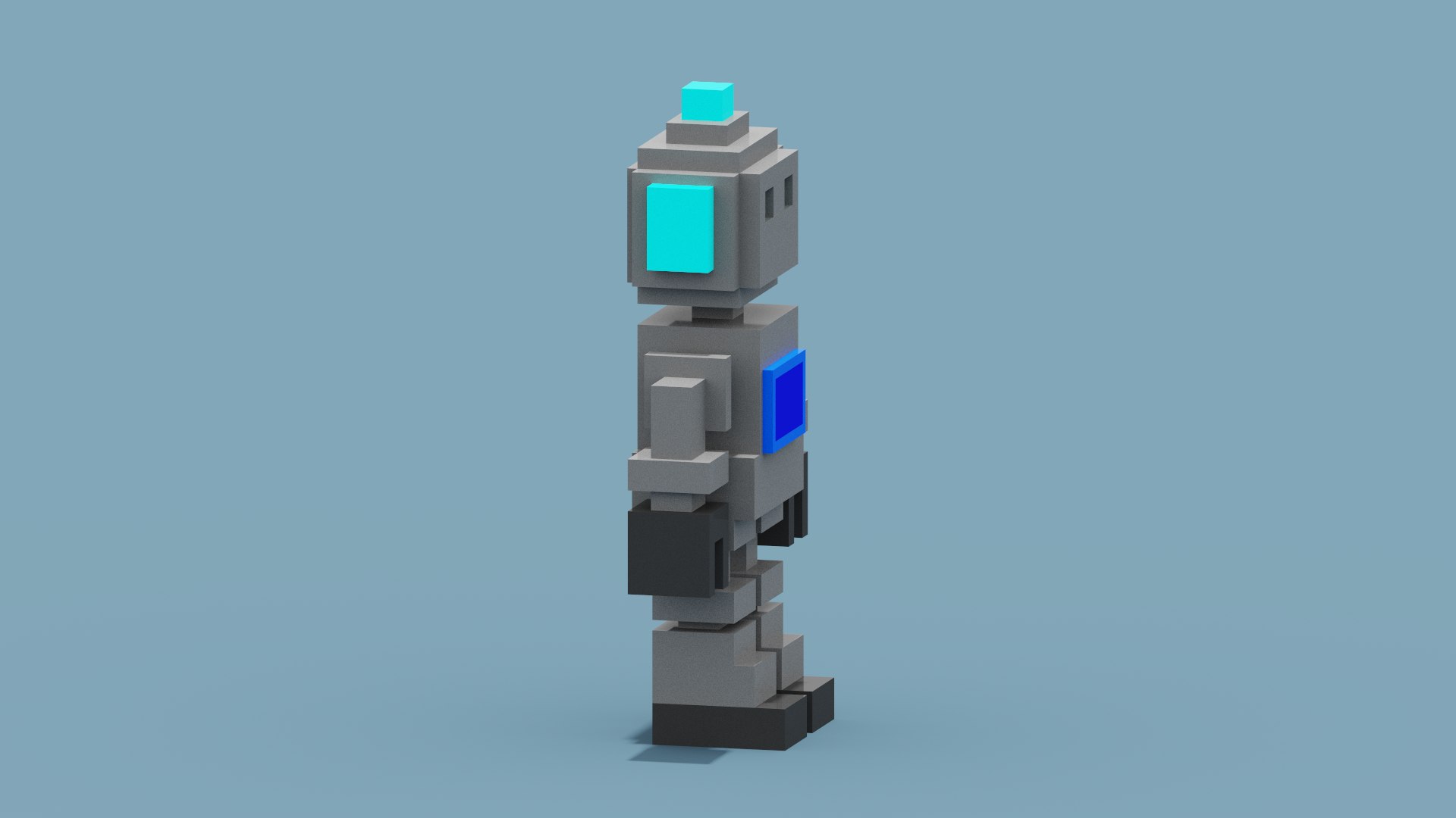 3D Model Voxel Robot - TurboSquid 1952943