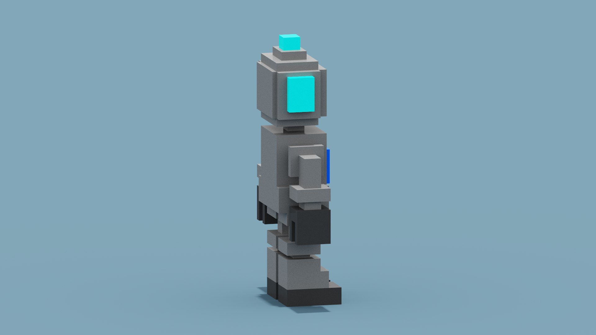 3D Model Voxel Robot - TurboSquid 1952943