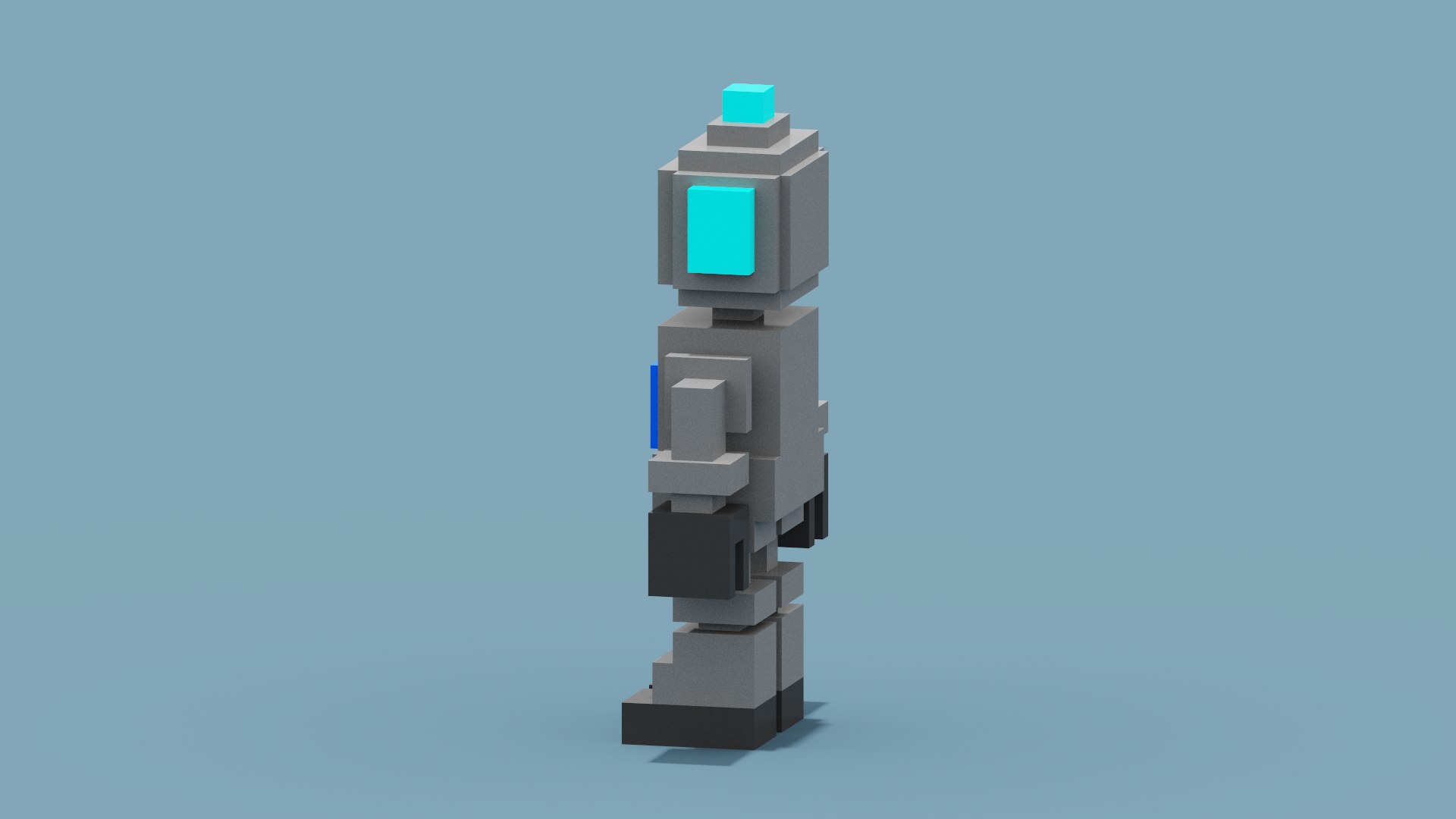 3D Model Voxel Robot - TurboSquid 1952943