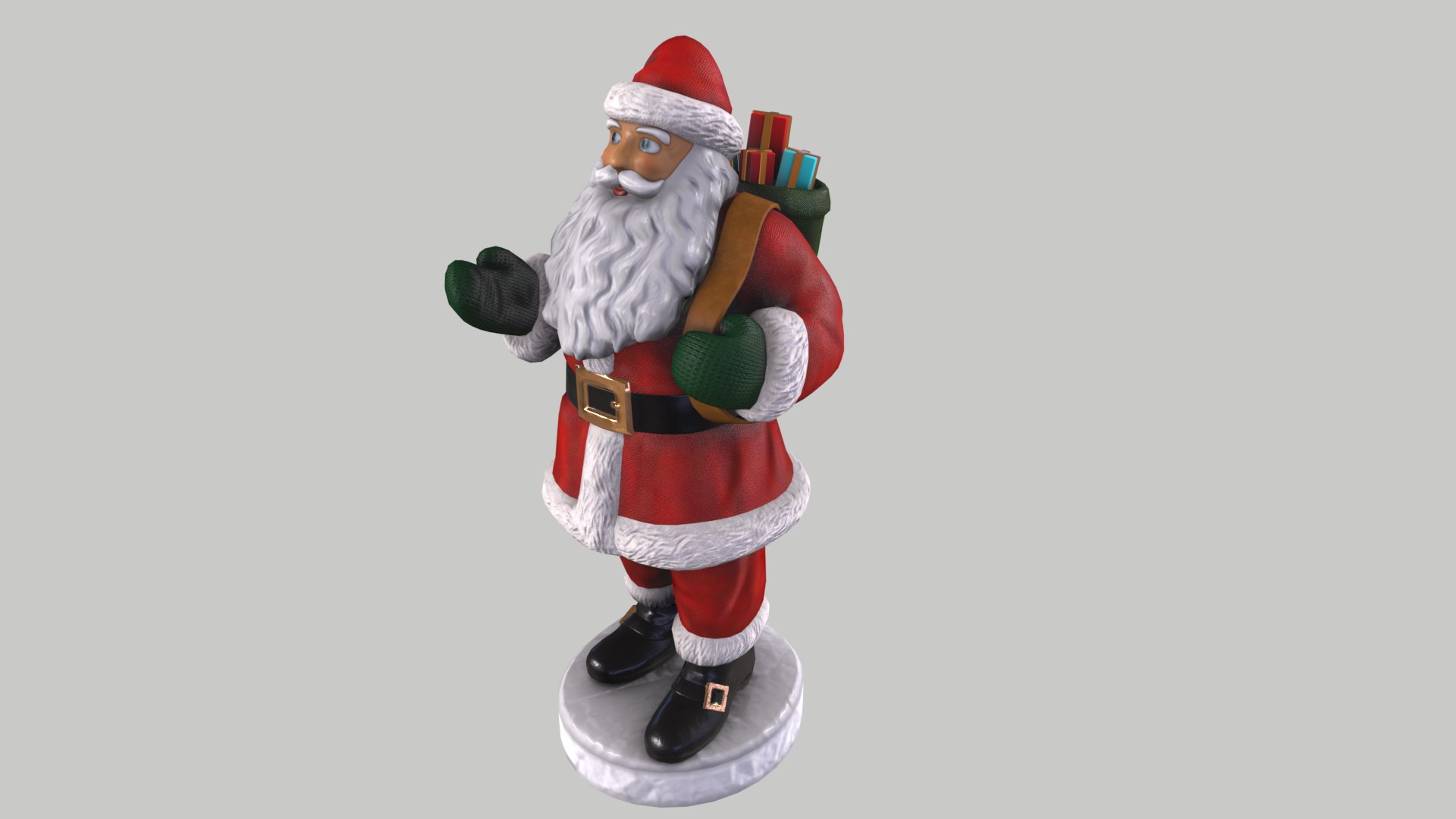3D Model Santa Claus - TurboSquid 2025998