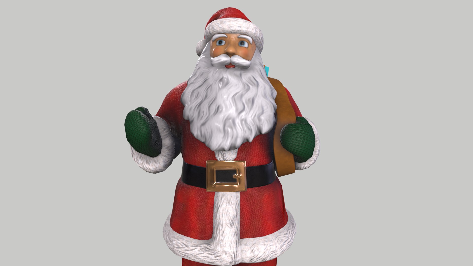3D Model Santa Claus - TurboSquid 2025998
