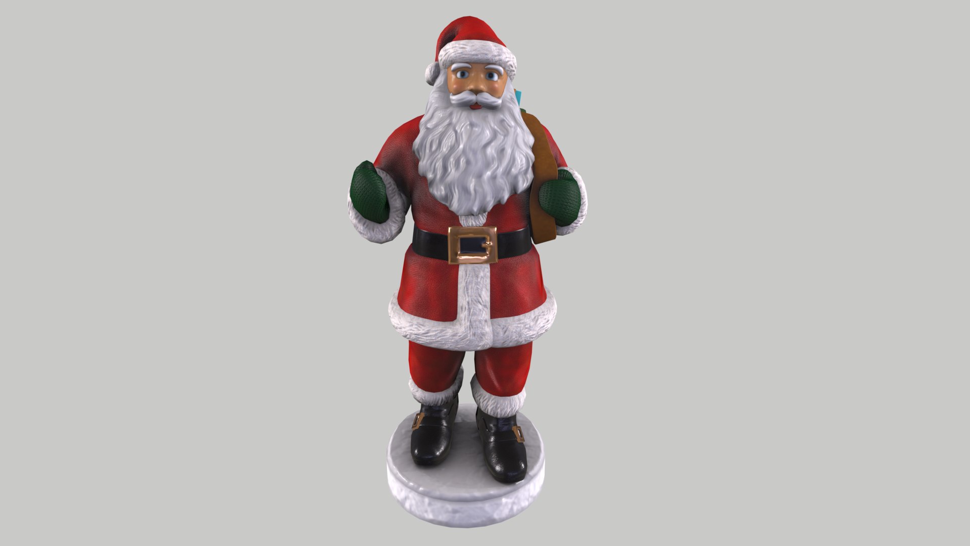 3D Model Santa Claus - TurboSquid 2025998