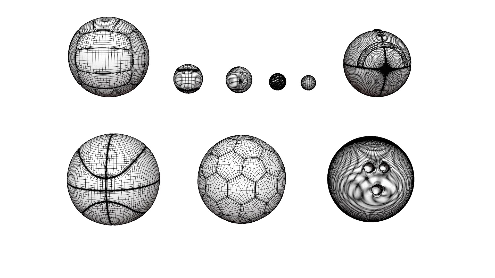 3D SportsBalls Model - TurboSquid 2420043