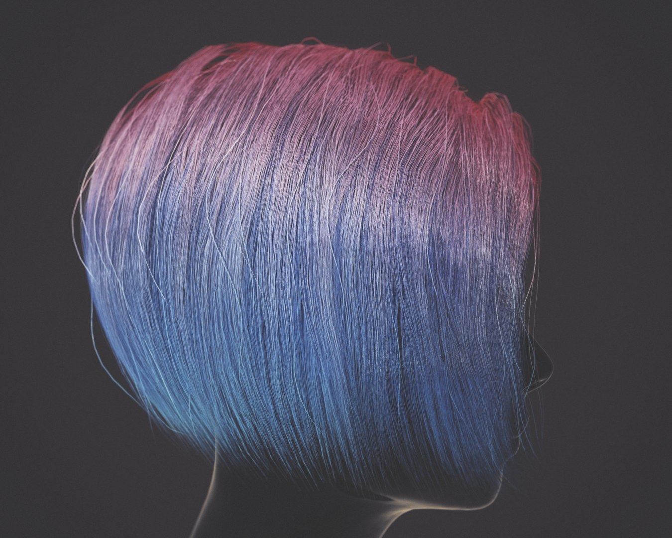 RealTime Kare Hairstyle 1 Color 1 3D Model - TurboSquid 1923259
