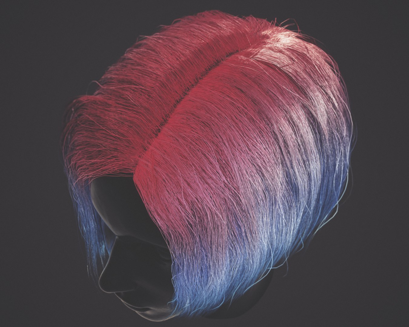 RealTime Kare Hairstyle 1 Color 1 3D Model - TurboSquid 1923259