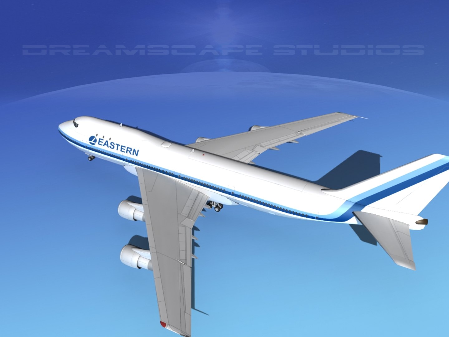 747-100 Airline Boeing 747 Dxf
