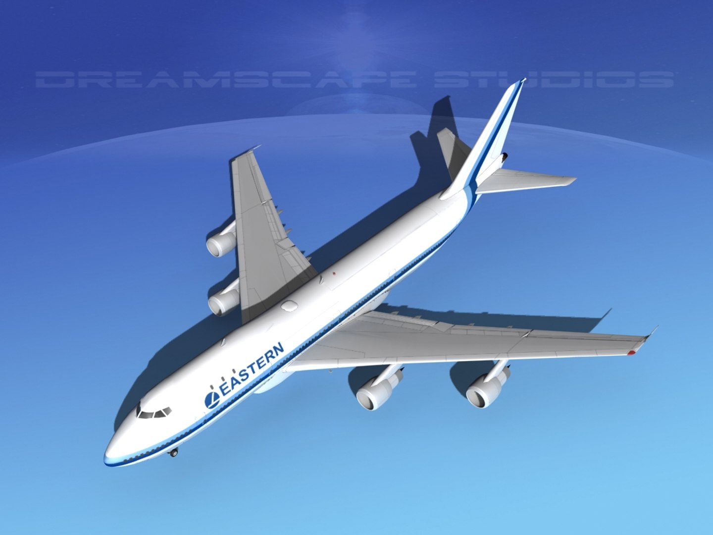 747-100 Airline Boeing 747 Dxf