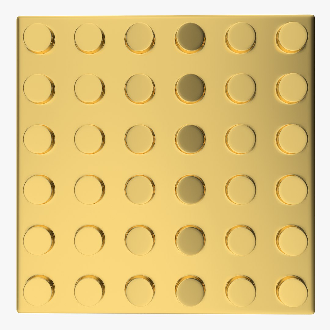 Golden seamless wall panel 3D model - TurboSquid 1413750